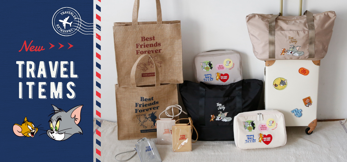 TRAVEL - TOM AND JERRY Official Online Store