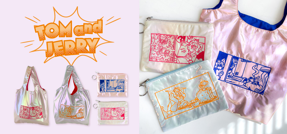 comic embroidery - TOM AND JERRY Official Online Store